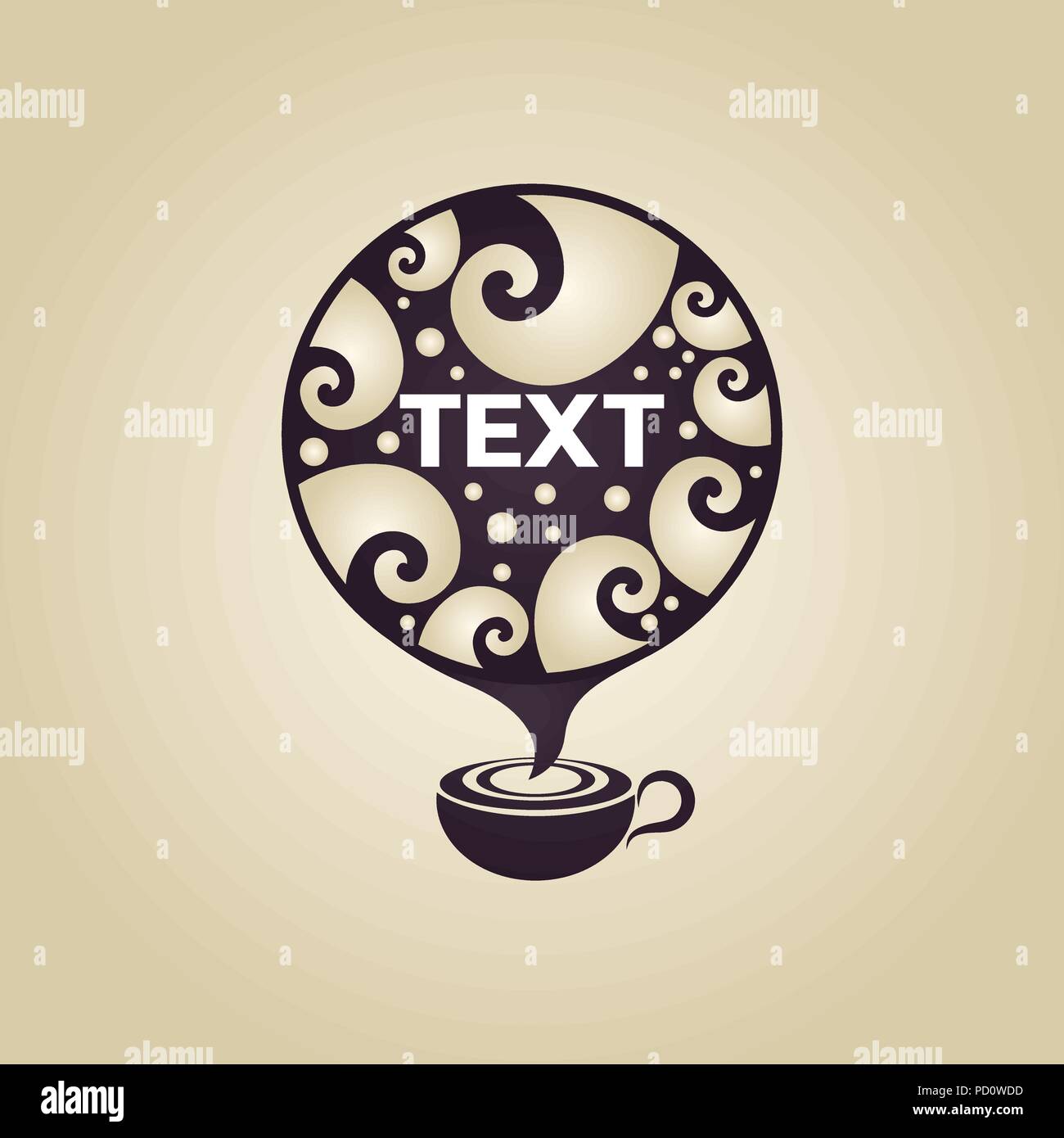 Coffee logo vector Stock Vector Image & Art - Alamy