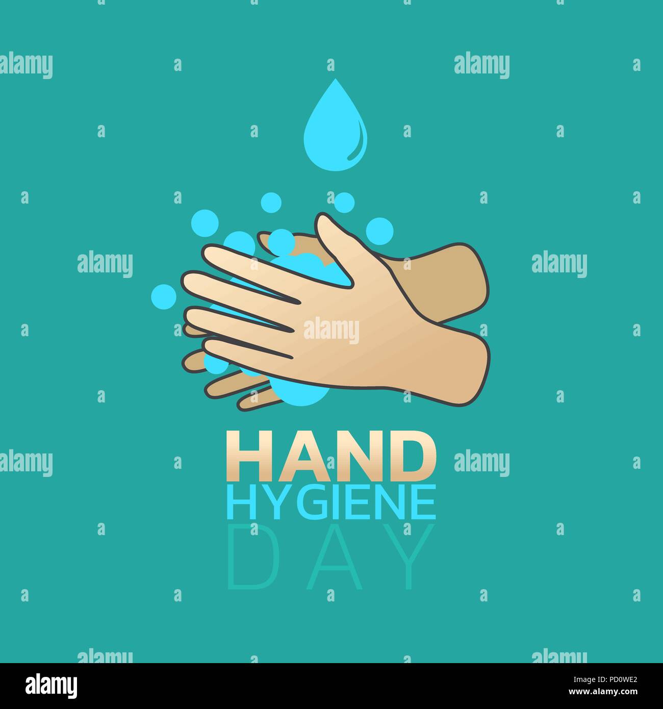 Hygiene day Stock Vector Images - Alamy