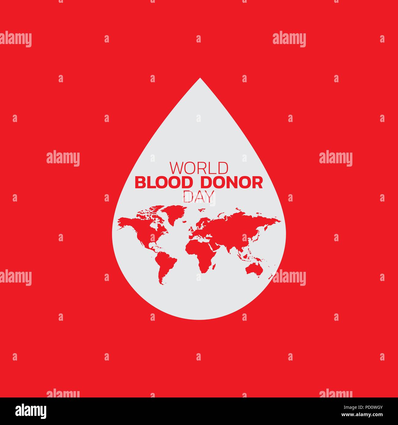 World blood Stock Vector Images - Alamy