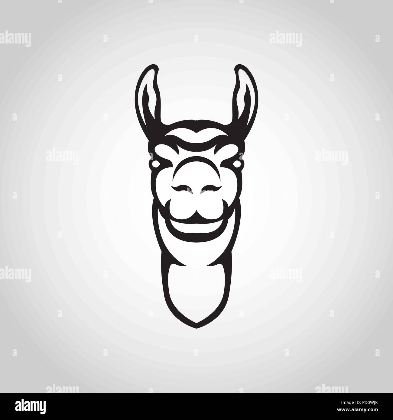 Llama icon hi-res stock photography and images - Alamy