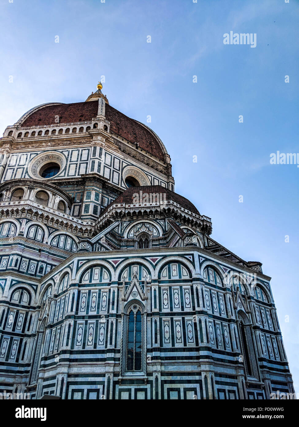 The dome was designed by Brunelleschi. It is the largest dome in the ...