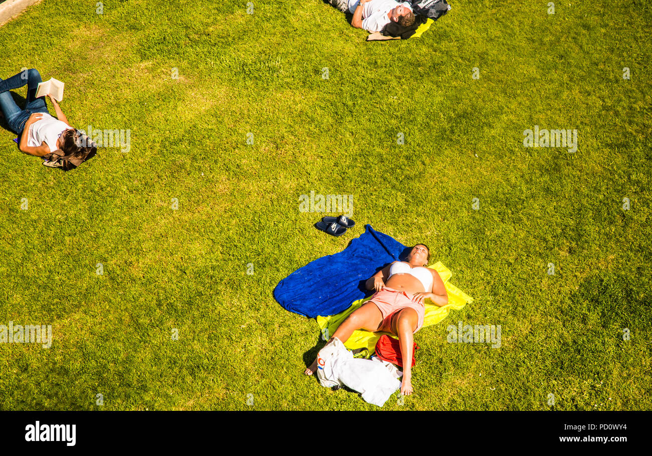 Sunbathing costume hi-res stock photography and images - Alamy