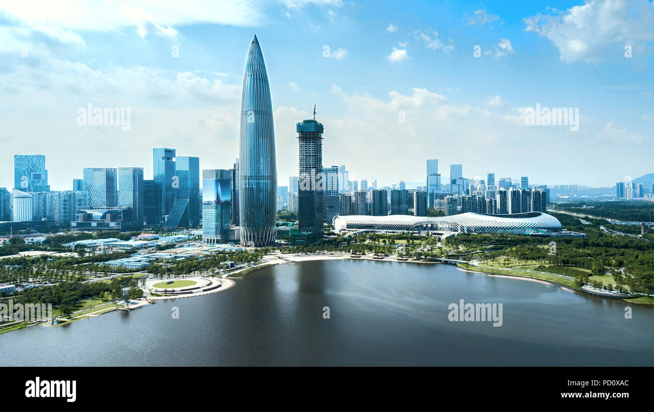 Urban scenery of Shenzhen, China Stock Photo - Alamy