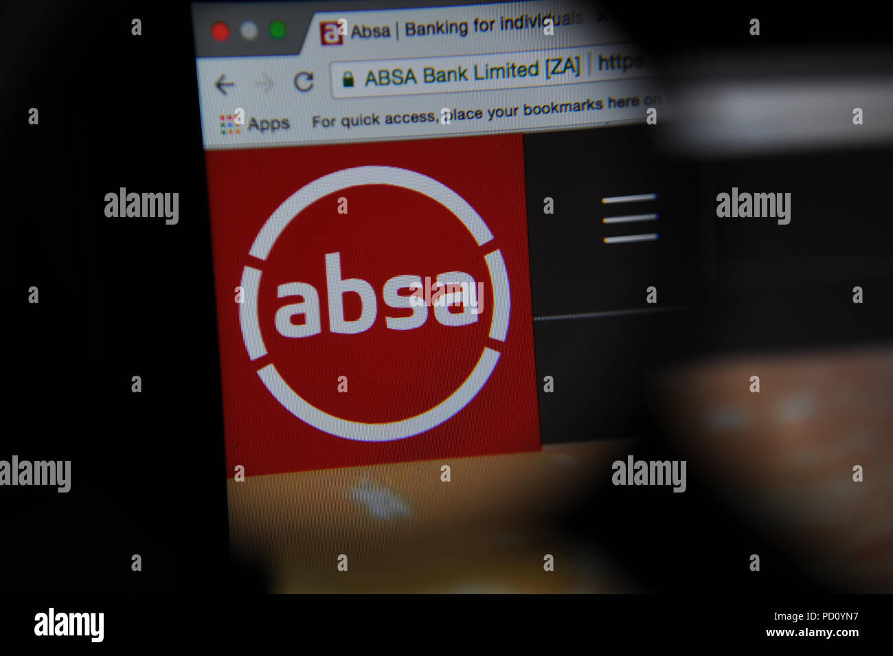 Absa logo hi-res stock photography and images - Alamy