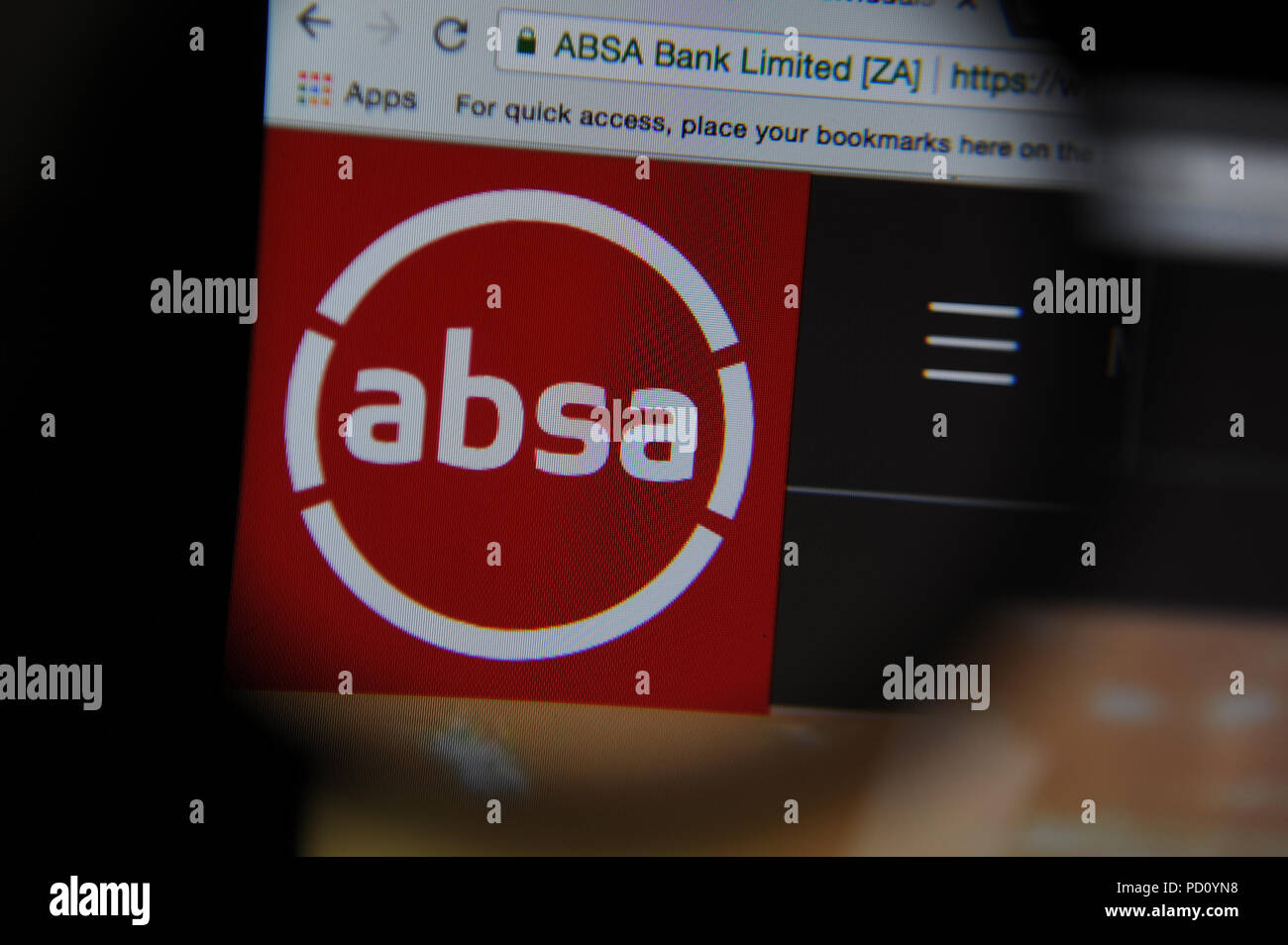 Absa logo hi-res stock photography and images - Alamy
