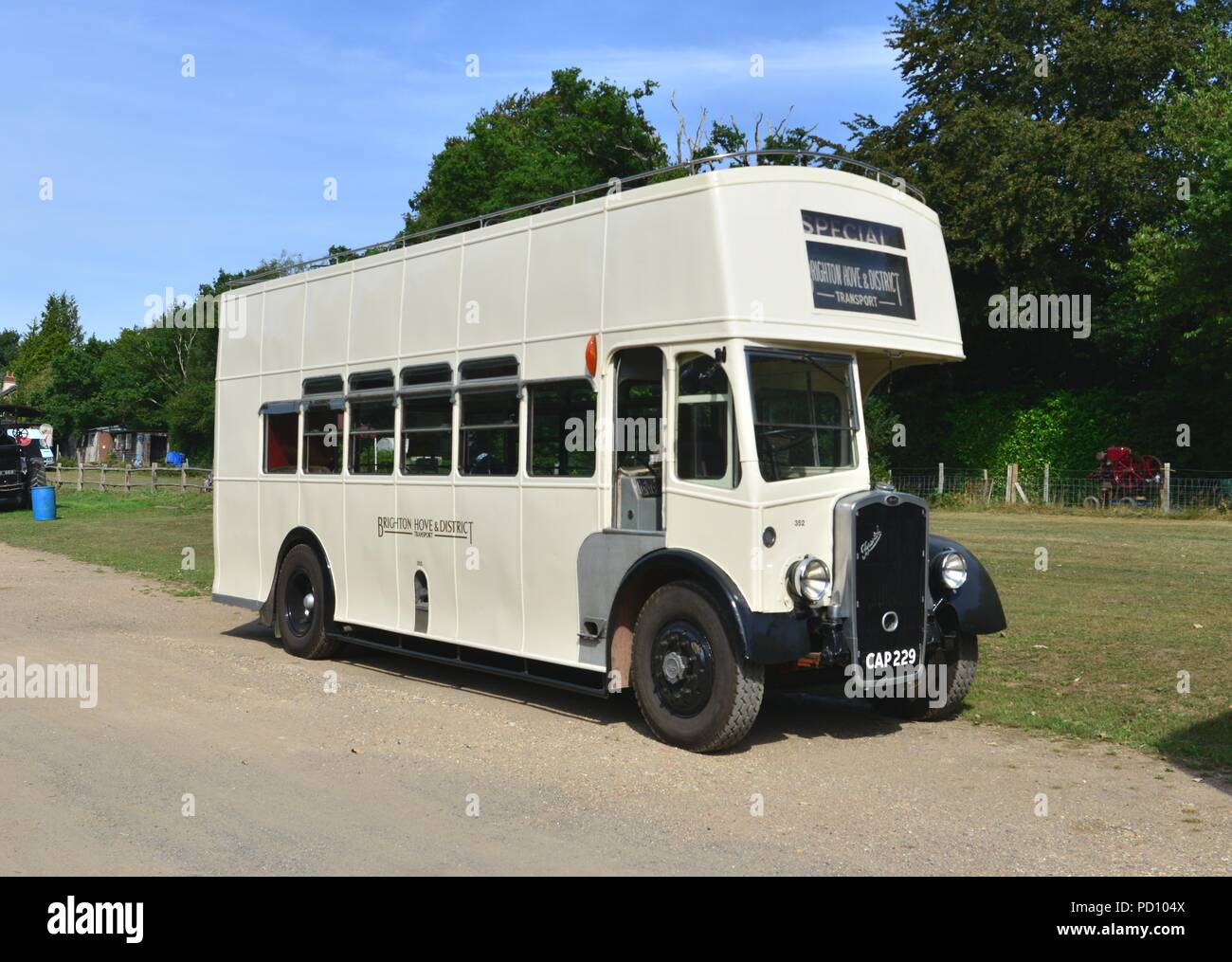A vintage bus Stock Photo - Alamy