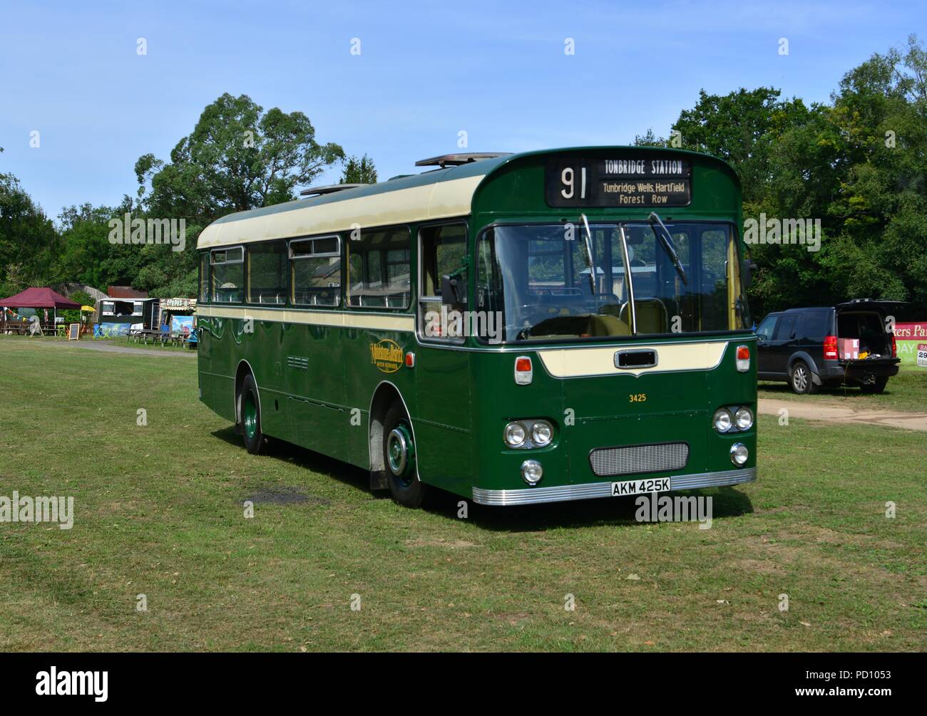 A vintage bus Stock Photo - Alamy