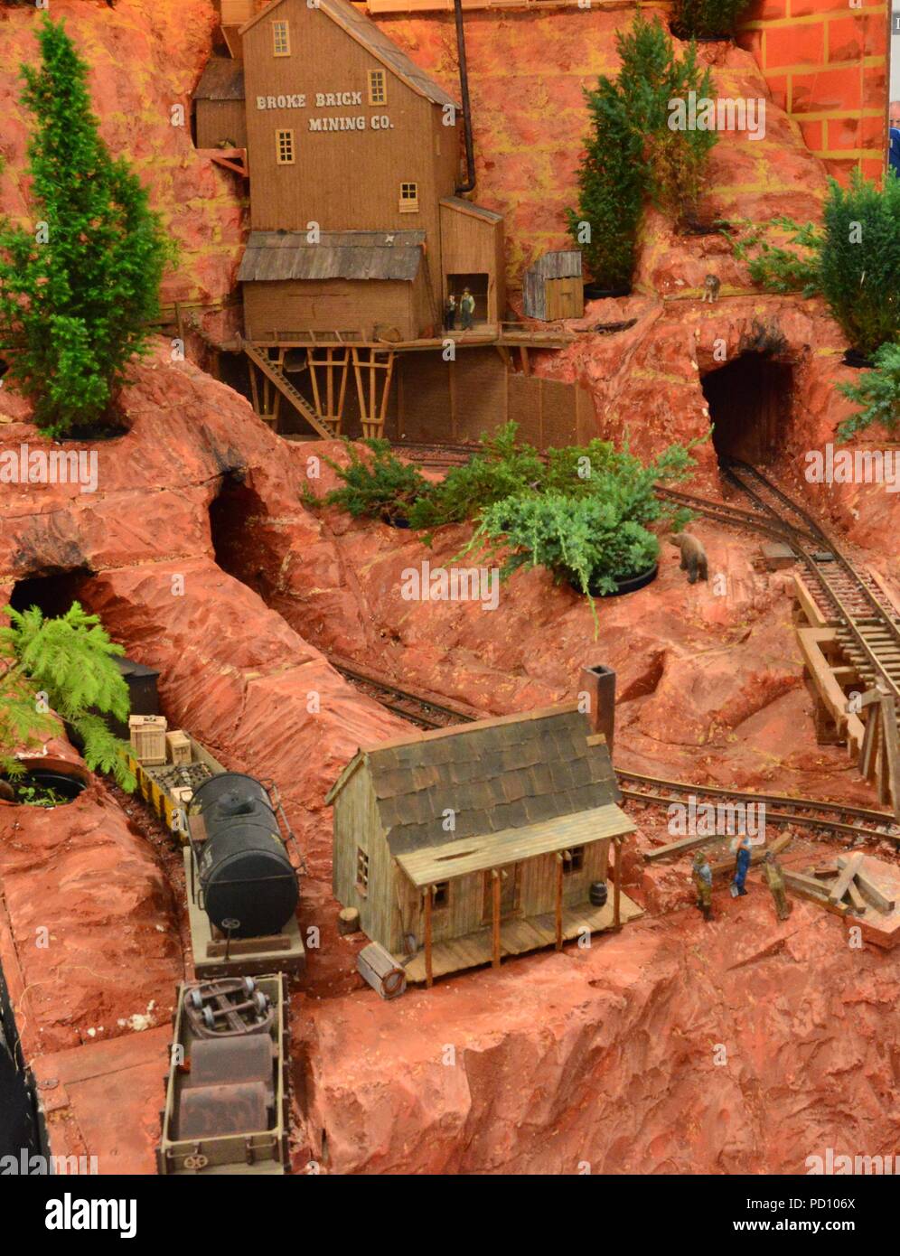 Old wild west train mining hi-res stock photography and images - Alamy