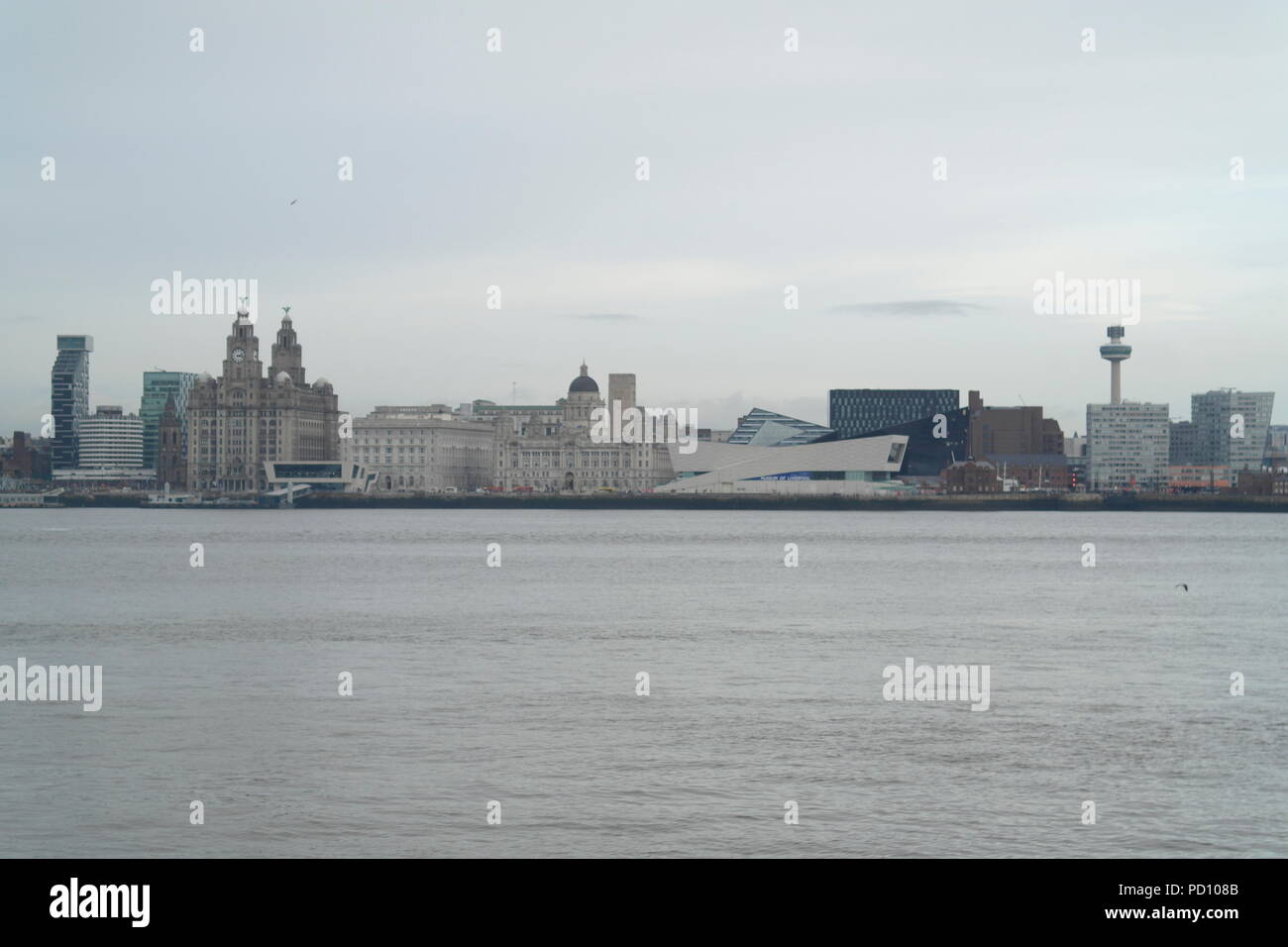 Liverpool,Uk Panoramic view of Liverpool Skyline credit Ian Fairbrother ...