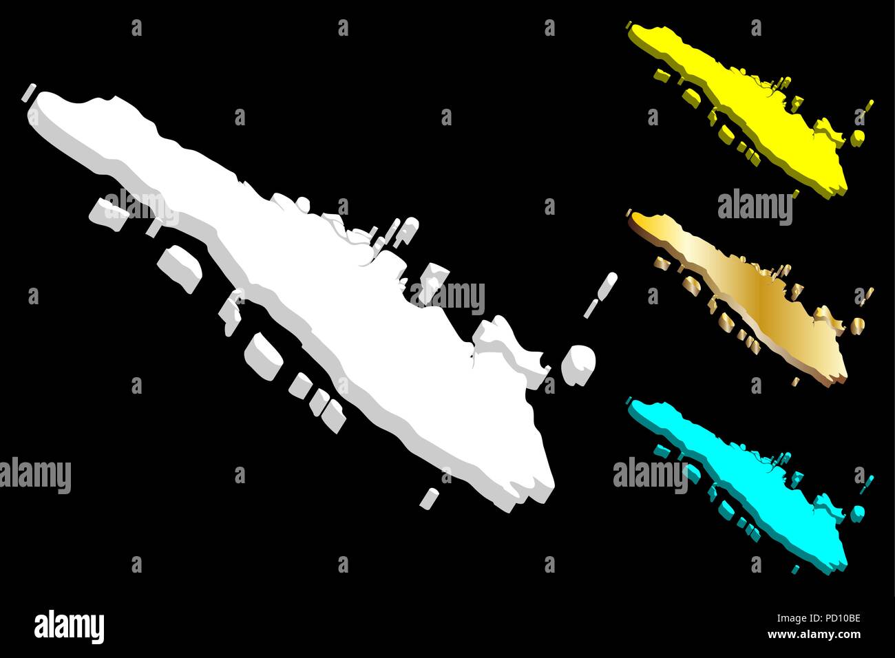 Sumatra map vector vectors hi-res stock photography and images - Alamy