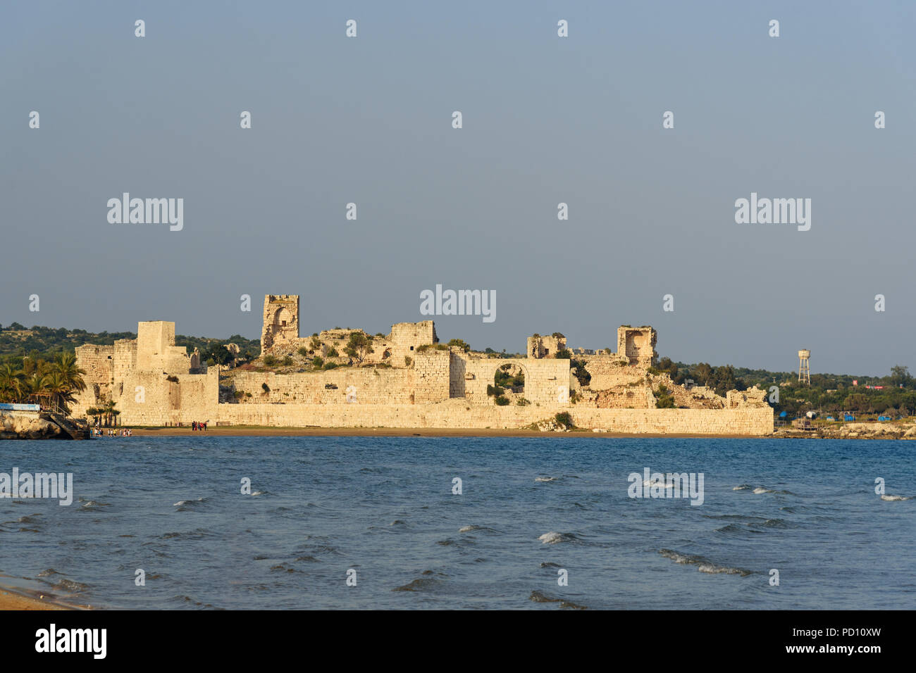 Korykos Castle in Mediterranean Sea. Mersin Turkey Stock Photo - Alamy