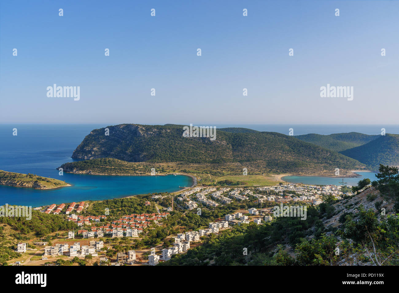 Cape Tisan is a headland on the Mediterranean sea coast. Modern popular ...
