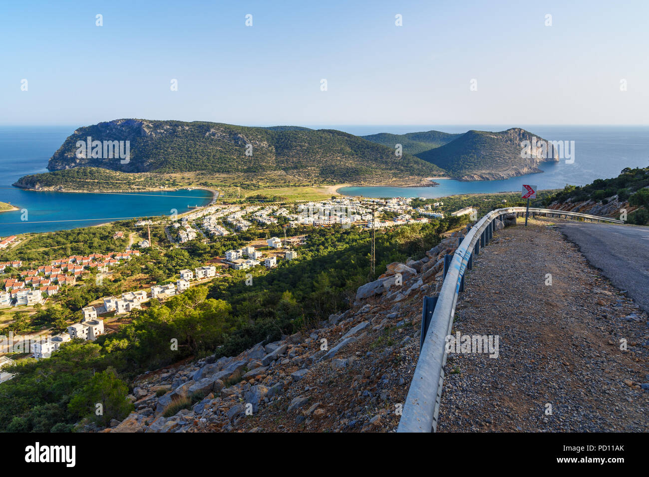 Cape Tisan is a headland on the Mediterranean sea coast. Modern popular ...