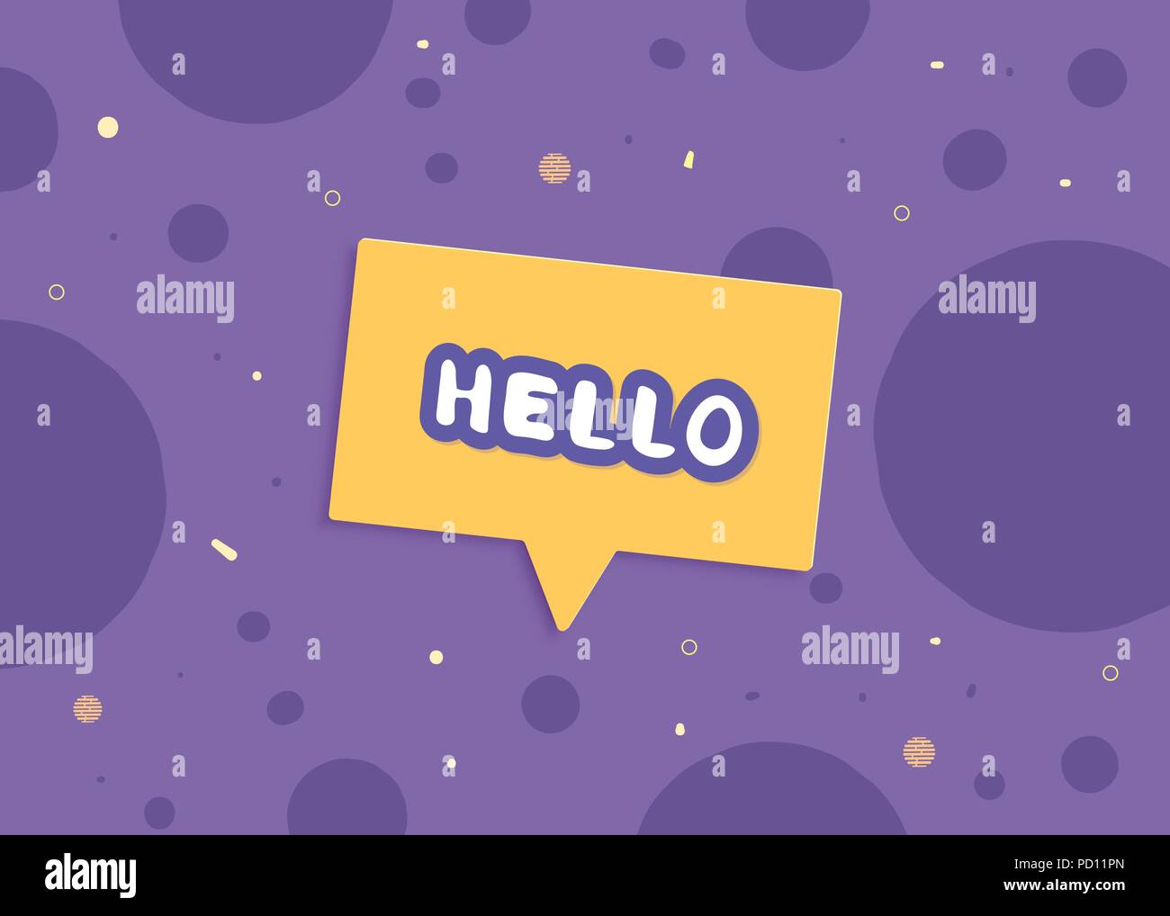 Welcome handwritten sign yellow hi-res stock photography and images - Alamy