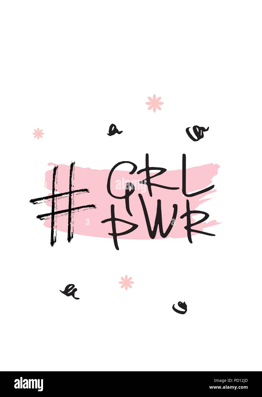 Grl pwr hi-res stock photography and images - Alamy