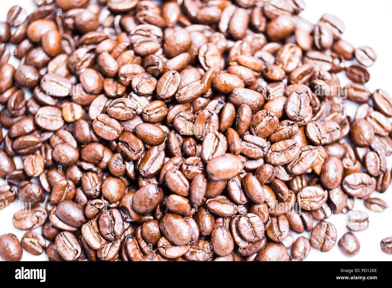 coffee beans high key studio Stock Photo - Alamy