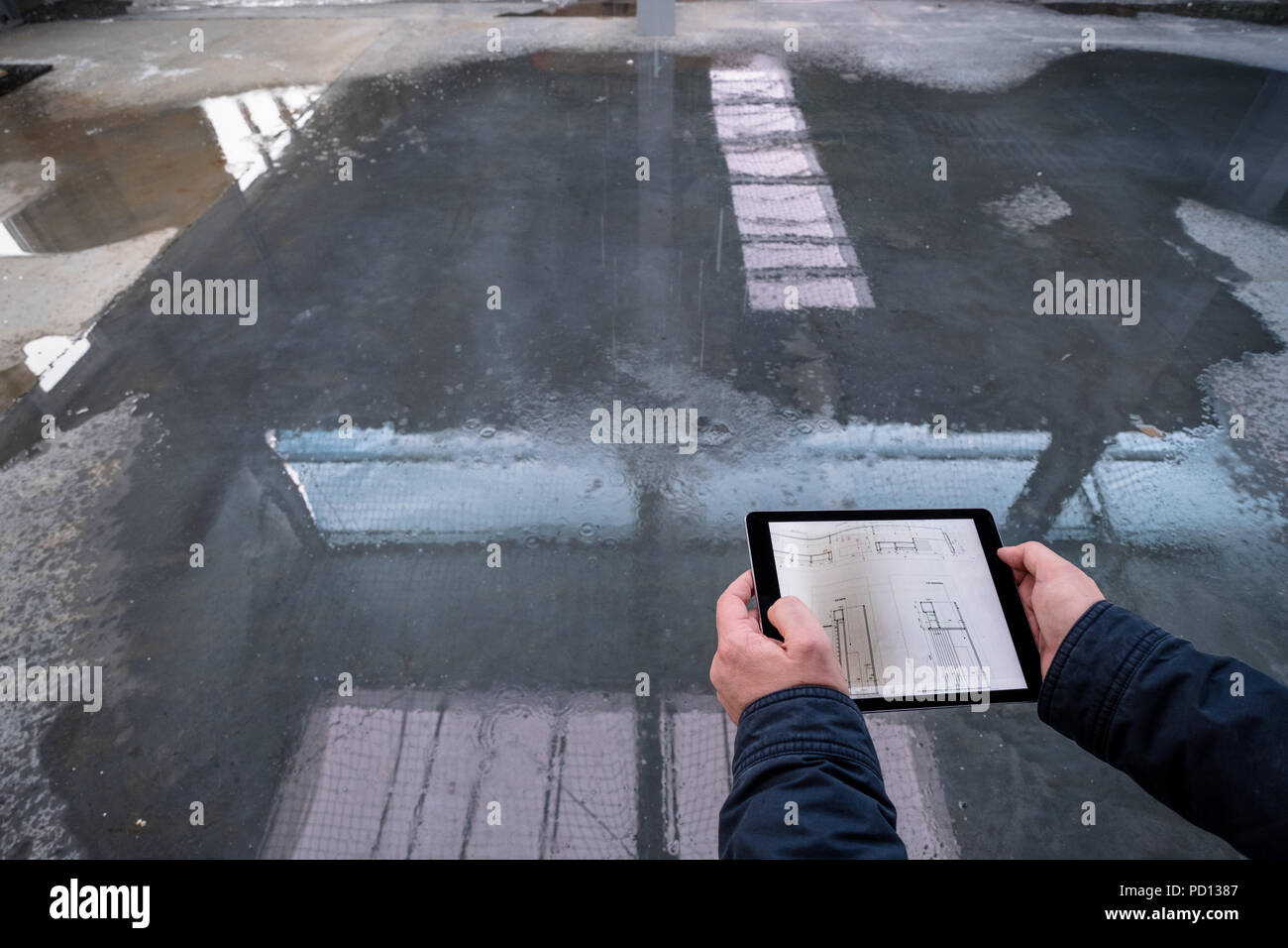 Digital construction site hi-res stock photography and images - Alamy