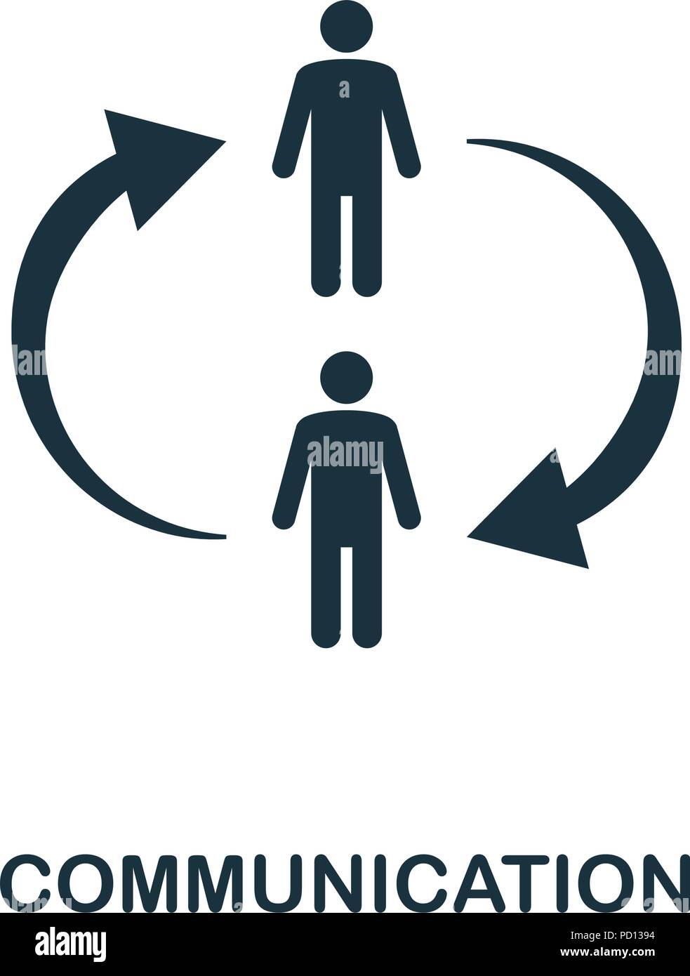 Communication creative icon. Simple element illustration. Communication ...