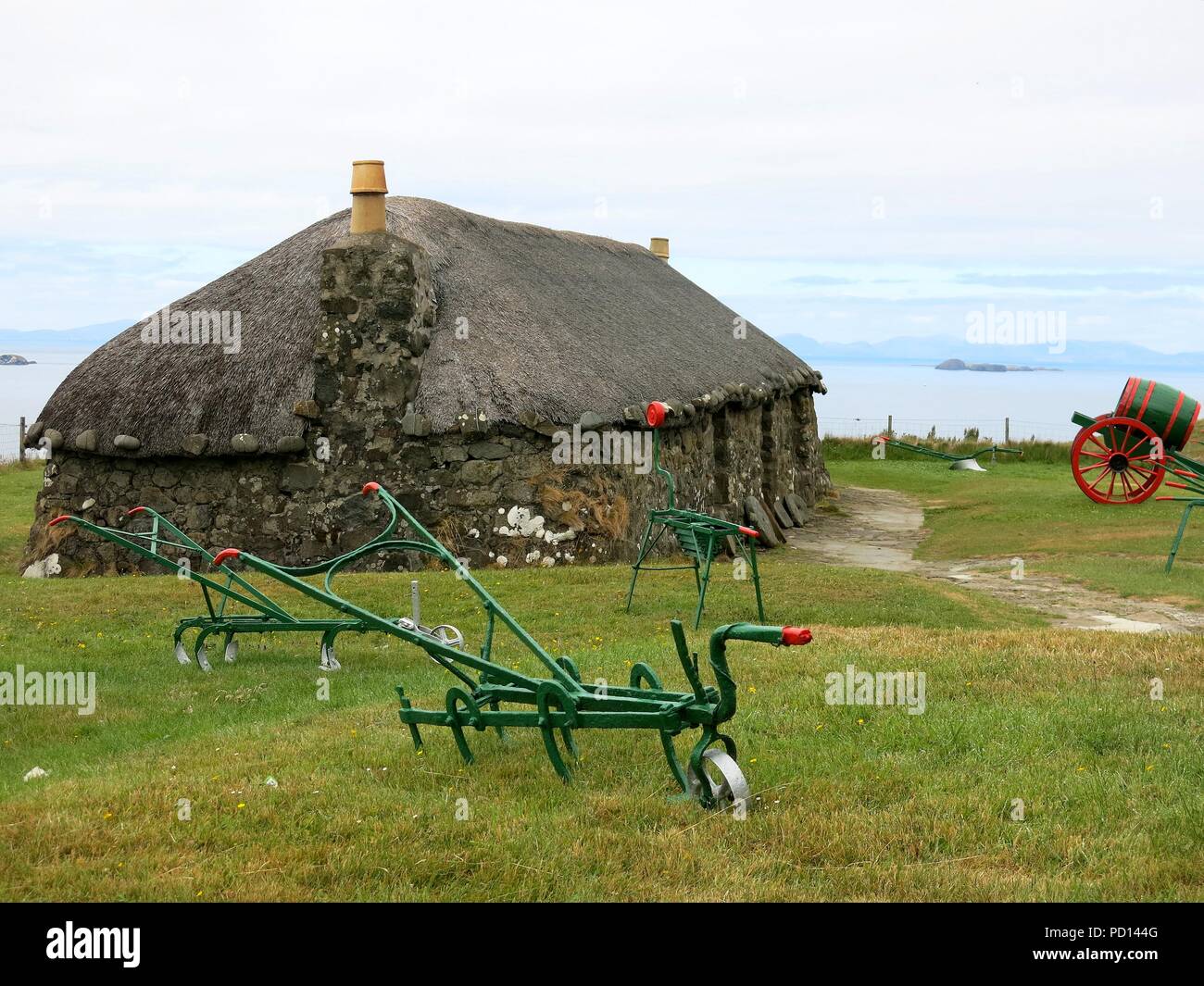 Museum of island life, island of Skye, Scotland Stock Photo - Alamy