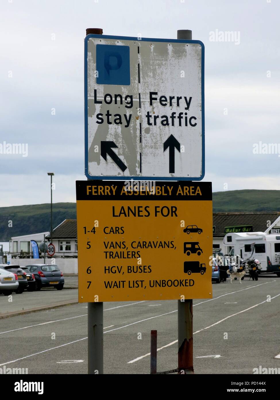 Ferry traffic sign hi-res stock photography and images - Alamy