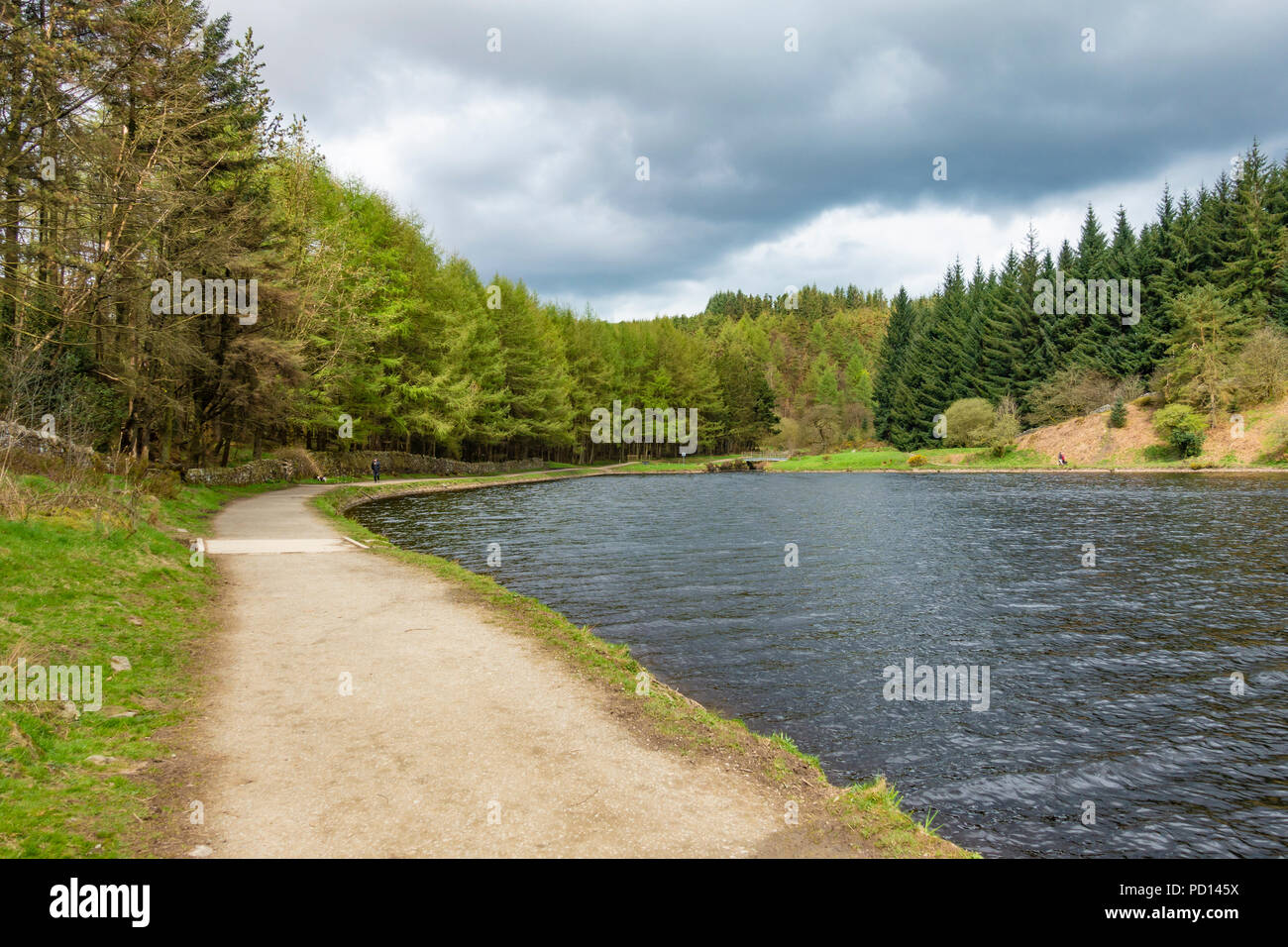 Entwistle reservoir in Edgeworth, Bolton, Lancashire, England Stock ...