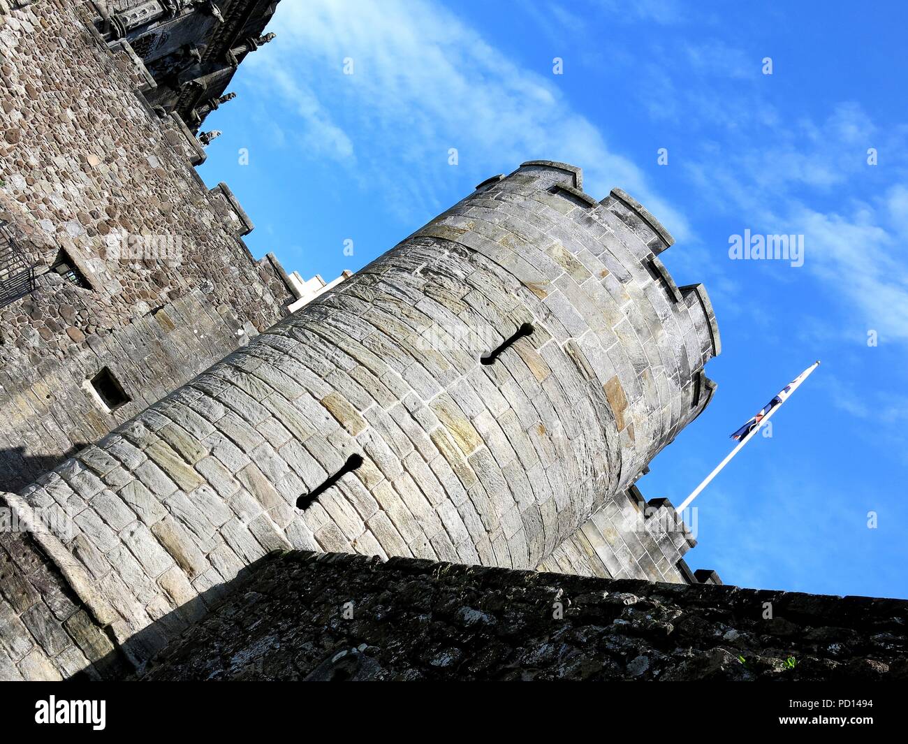 Tower, Stirling castle, Scotland Stock Photo - Alamy