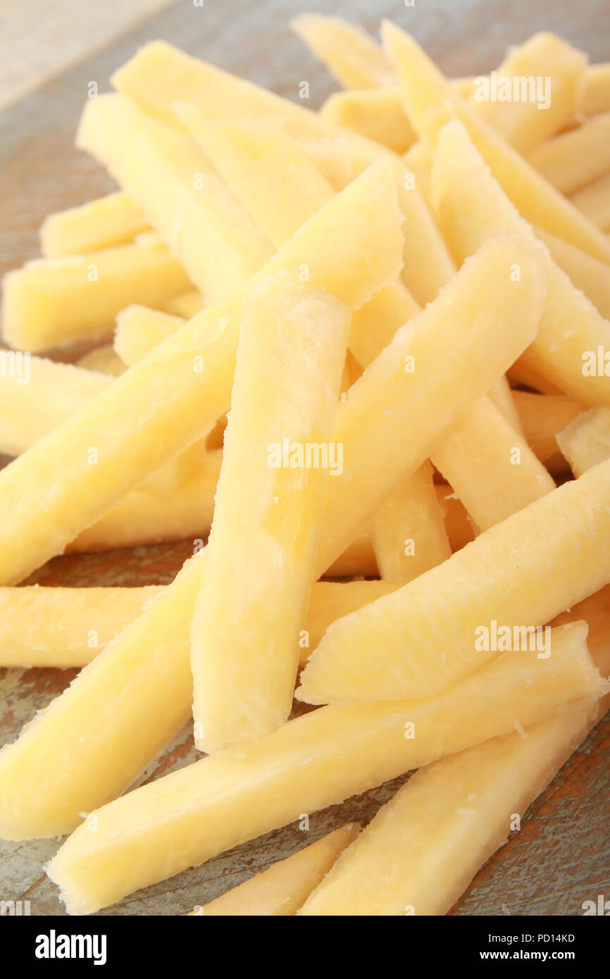 Raw swede chips hi-res stock photography and images - Alamy