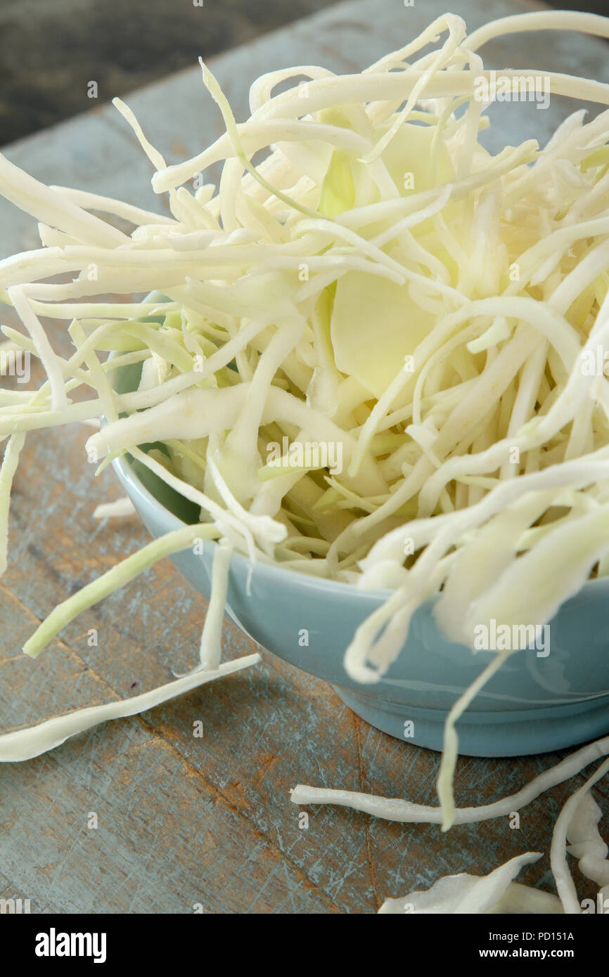 fine sliced cabbage Stock Photo - Alamy