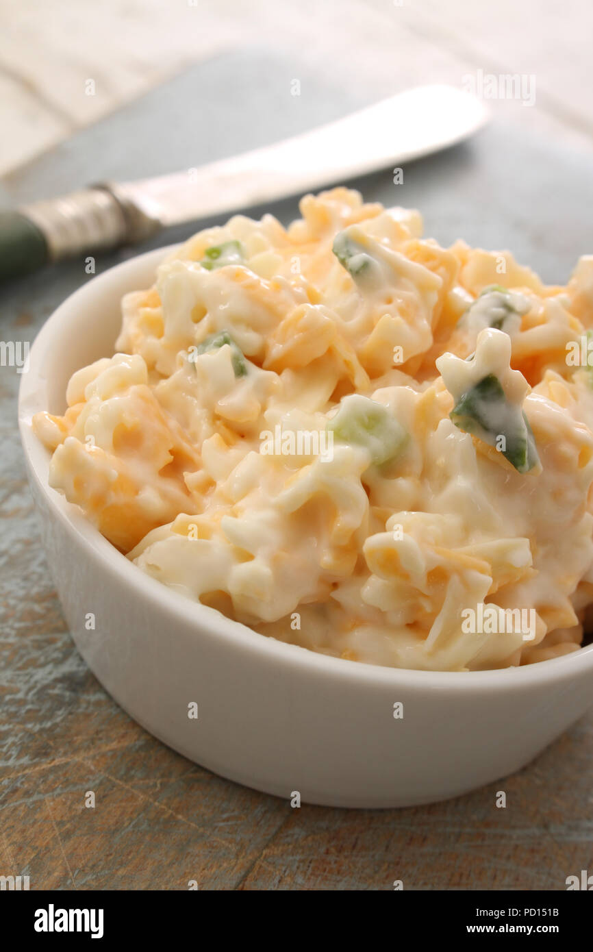 cheese and spring onion Stock Photo - Alamy