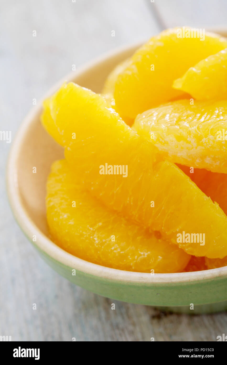 prepared orange segments Stock Photo - Alamy
