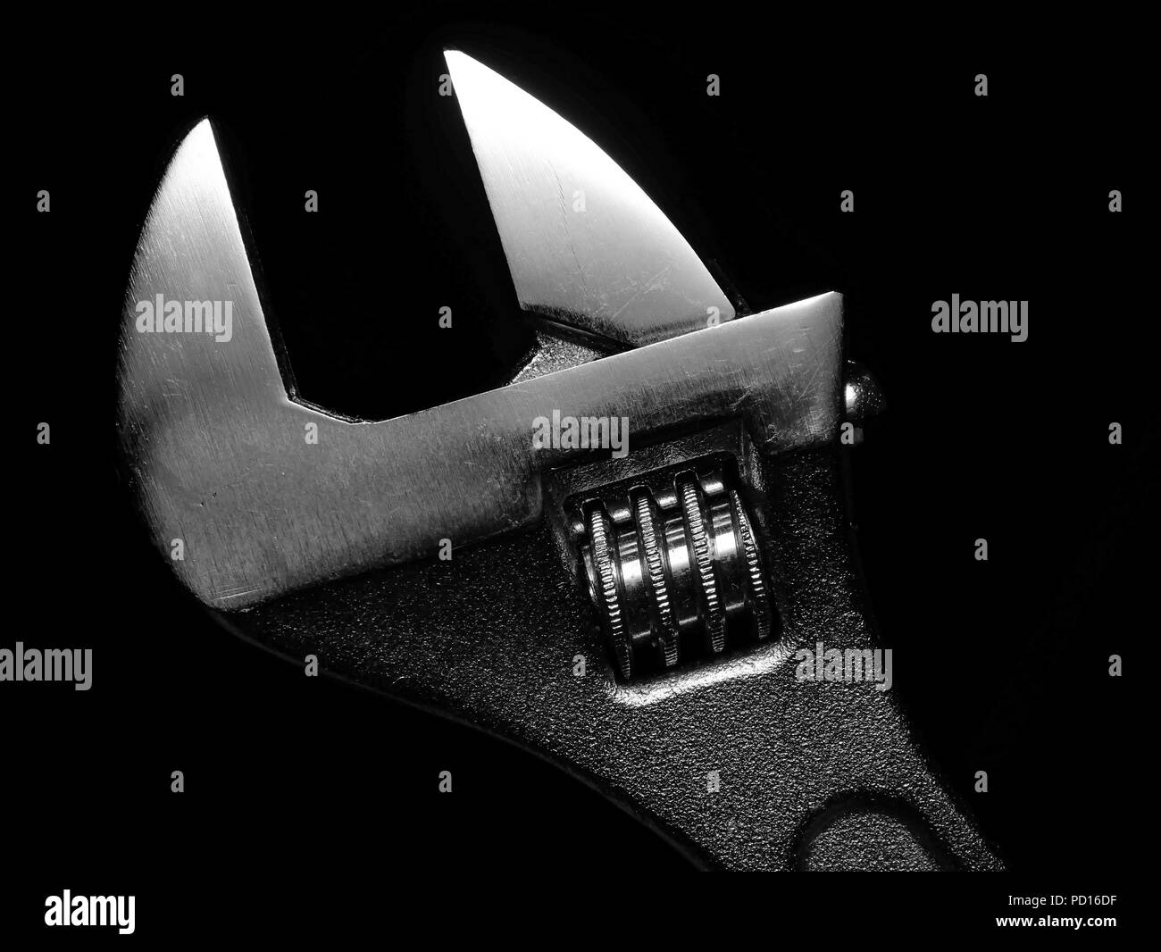 Sliding wrench Made of steel Stock Photo - Alamy