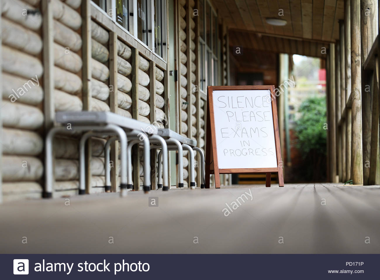 Senior High School Entrance Examination High Resolution Stock ...