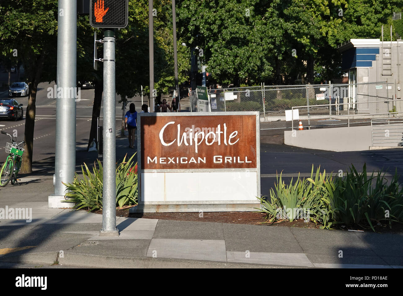 Chipotle Mexican Grill sign Stock Photo - Alamy
