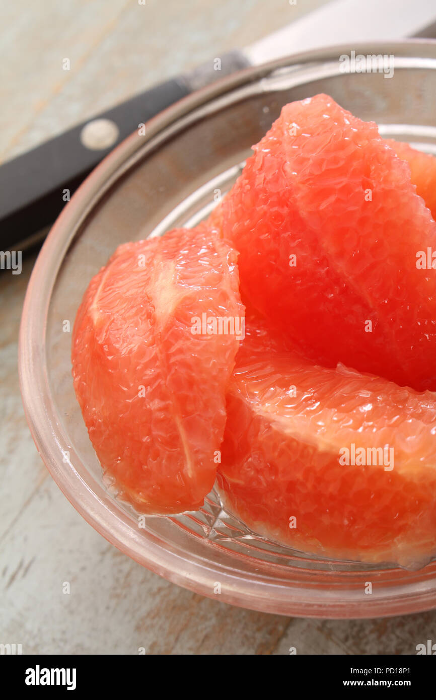 prepared grapefruit segments Stock Photo - Alamy