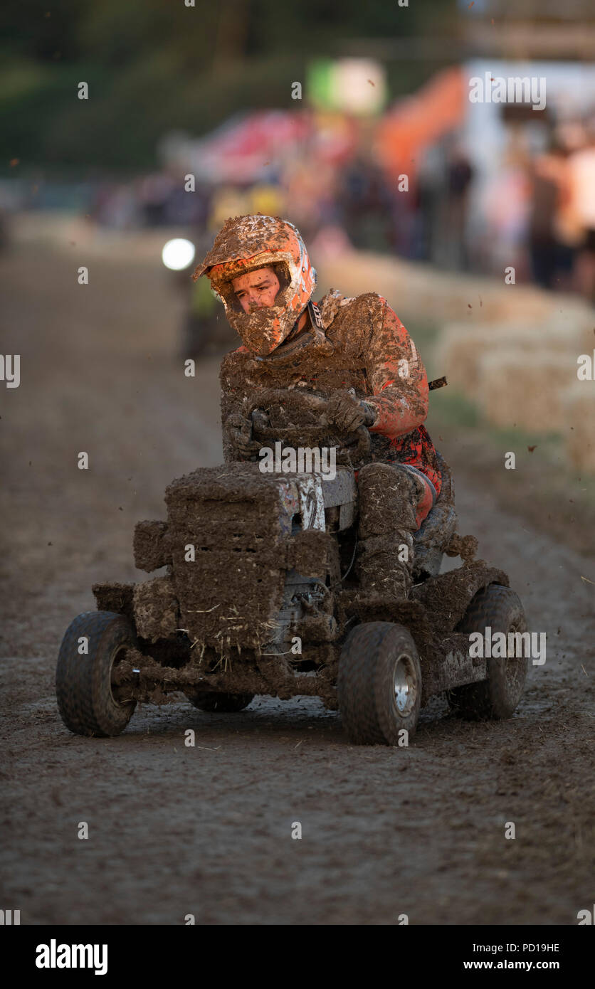 Race mowers hi-res stock photography and images - Alamy