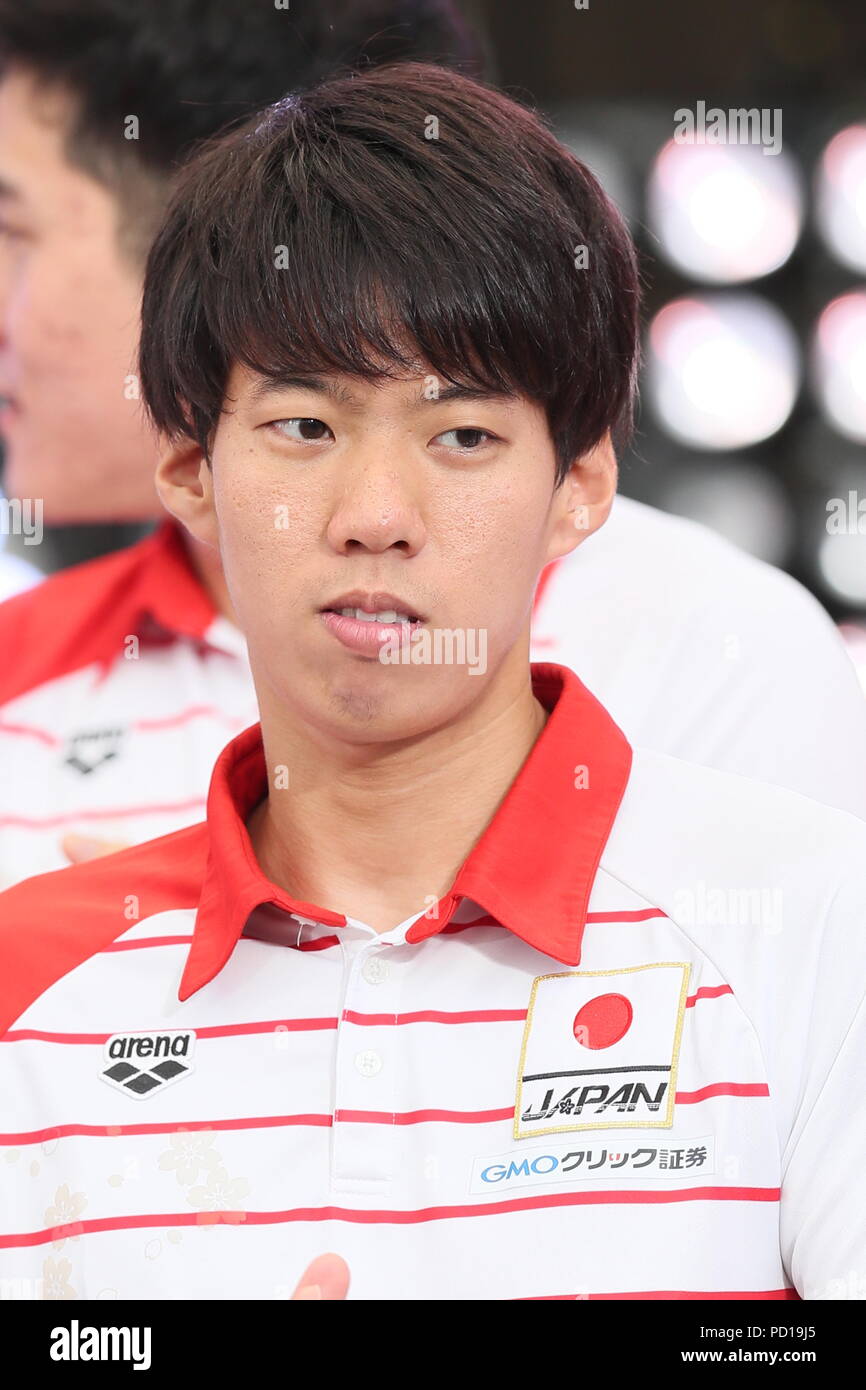 Tokyo, Japan. 4th Aug, 2018. ?Ippei Watanabe (JPN) Swimming : Japan ...