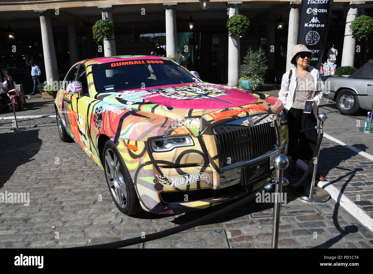 London, UK. 5 August 2018. Celebrities attend the launch and flag drop ...