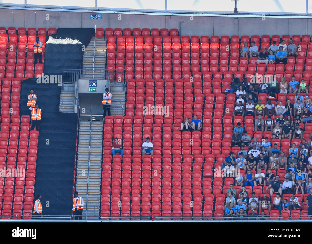 An empty wembley stadium in london hi-res stock photography and images ...