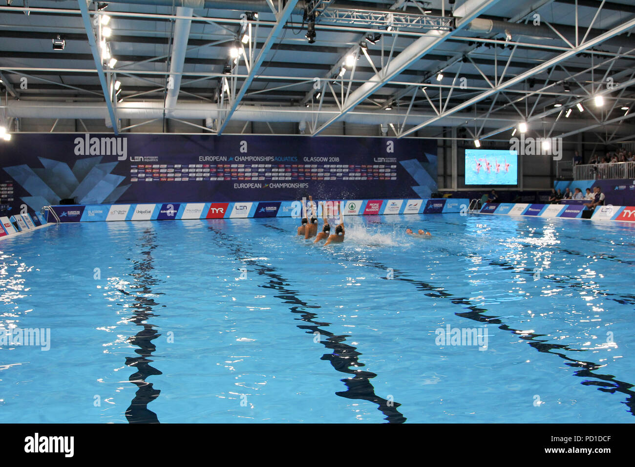 Synchronised swimming team gbr hi-res stock photography and images - Alamy