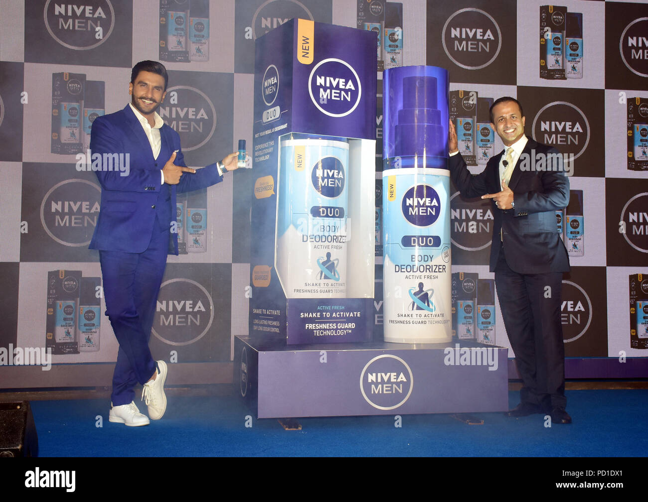 Mumbai, India. 4th Aug, 2018. Indian film actor Ranveer Singh seen at ...