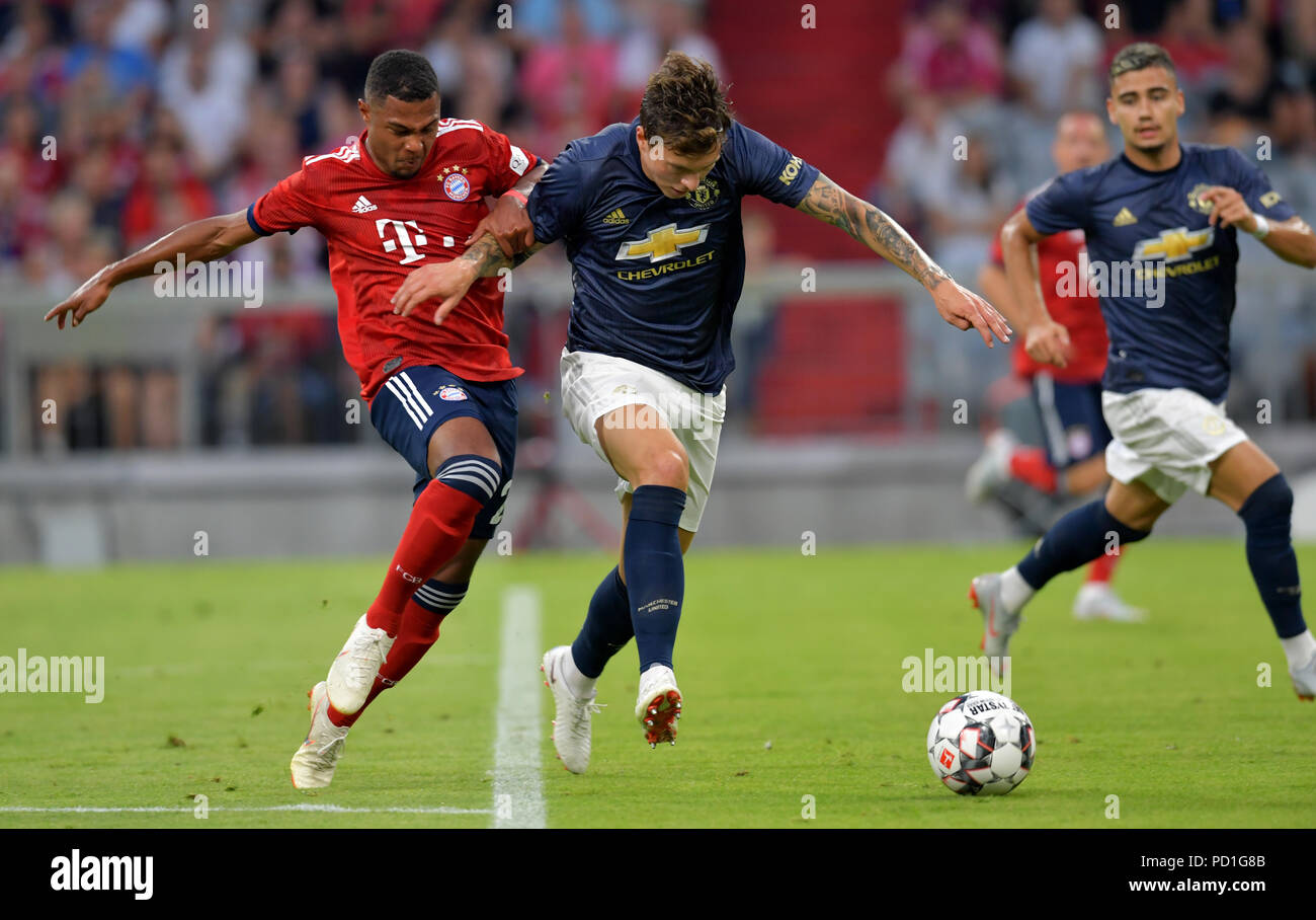 Munich, Germany. 05th Aug, 2018. Soccer: Test matches, FC Bayern Munich ...