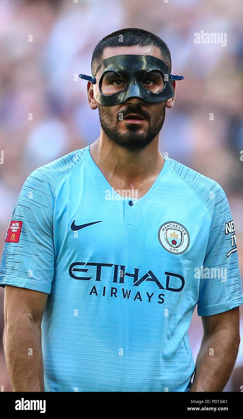 London, UK. 05th Aug, 2018. Ilkay Gundogan of Manchester City during ...