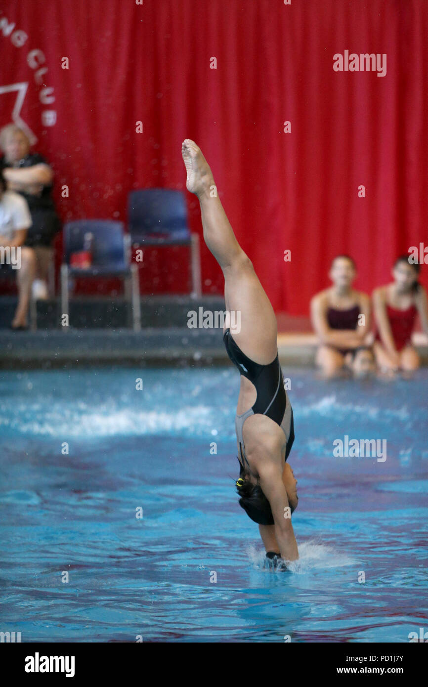 Summersault dive hi-res stock photography and images - Alamy