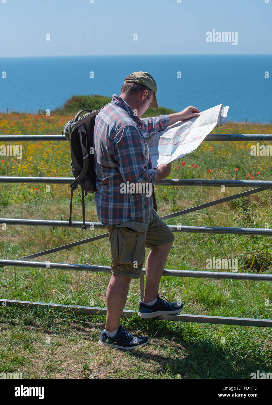 Map of devon england hi-res stock photography and images - Alamy