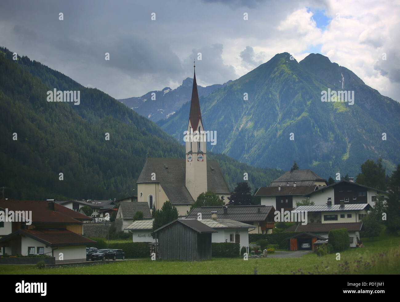 Innsbruck, Austria. 24th June, 2018. A scenic drive through the Alpine ...