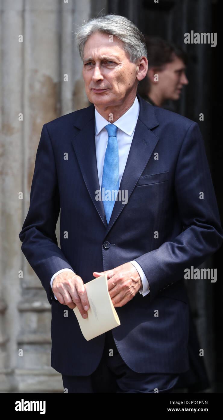 NHS 70 Service at Westminster Abbey Featuring: Philip Hammond MP Where ...