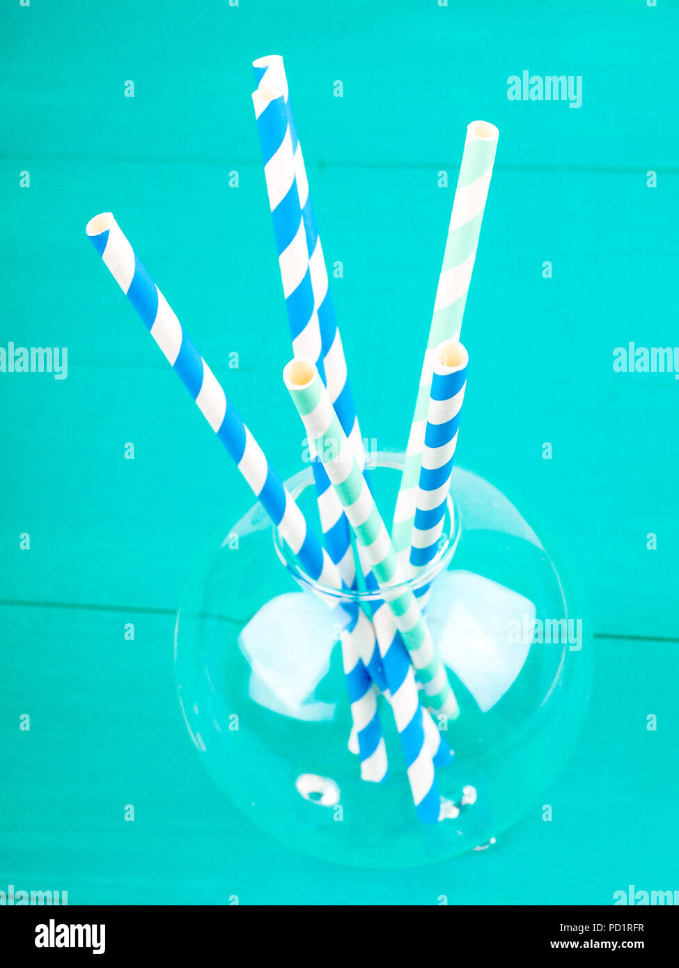 Mixed color of straw stick, Drinking straws. Cocktail Tubes Stock Photo ...