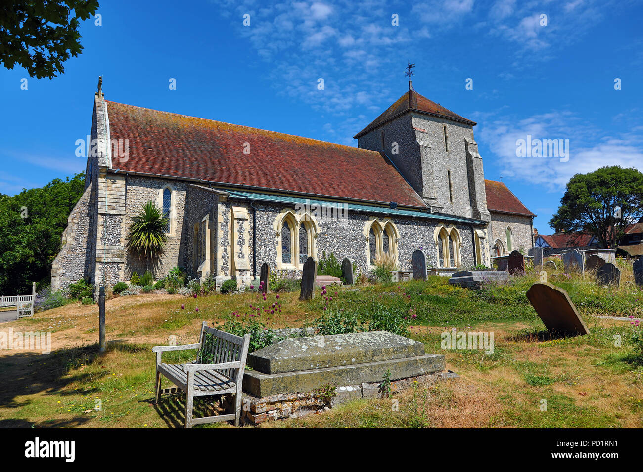 St margarets church rottingdean hi-res stock photography and images - Alamy