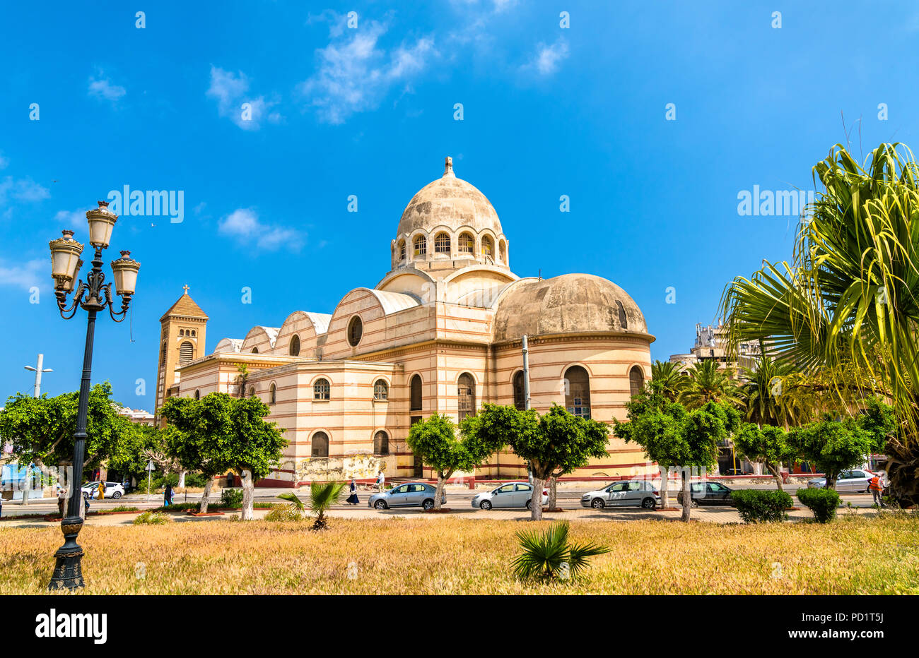 Sacred Heart Cathedral of Oran, currently a public library, in Oran ...