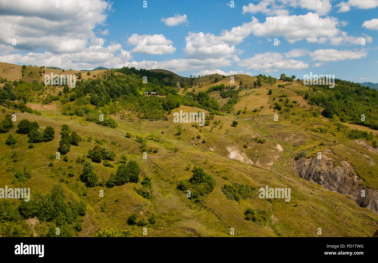 Amazing hills in Romania Stock Photo - Alamy